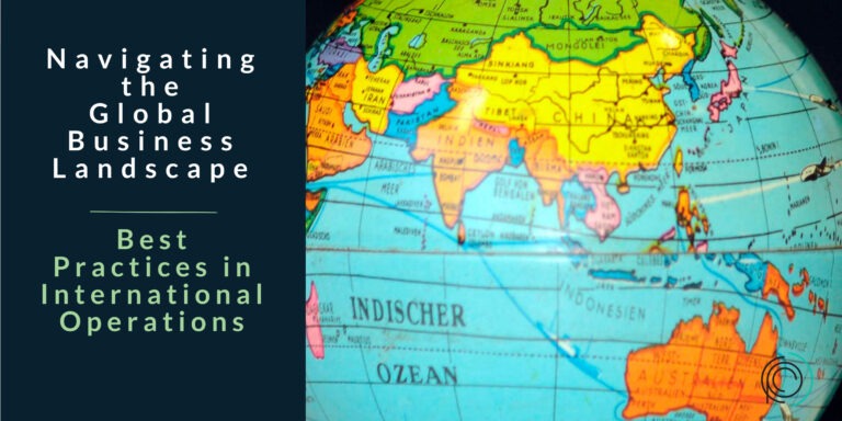 Navigating the global landscape: best practice for global operations